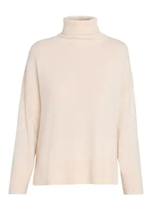 PUROTATTO Cashmere Turtleneck Pullover - Perla
