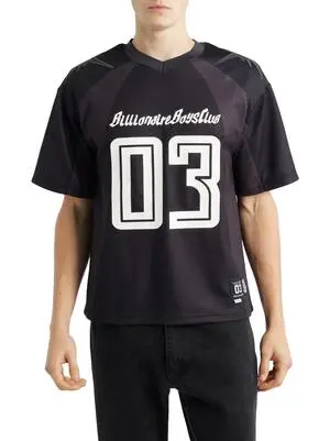 BILLIONAIRE BOYS CLUB 03" Graphic Jersey T-shirt - Black