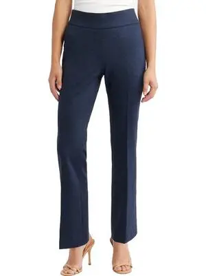 Anne Klein Bootcut Trousers - Mid Blue