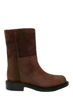 ATP ATELIER Sirone Round-toe Boots - Brown