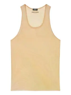 Dsquared2 Logo-detail Tank Top - Neutrals