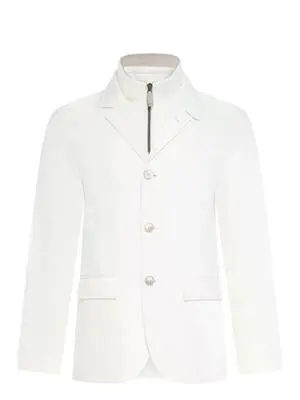 Herno Button Blazer - White