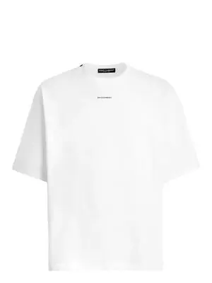 Dolce & Gabbana Logo-lettering T-shirt - White