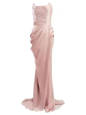 ANA RADU Strapless Maxi Dress - Pink