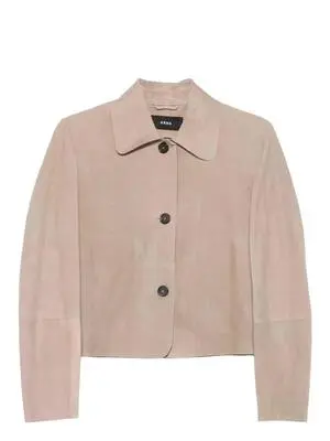 ARMA Emy Suede Jacket - Neutrals