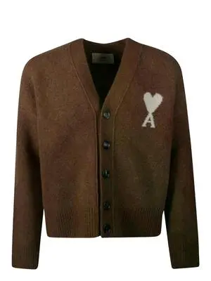 Ami De Coeur Cardigan - Brown