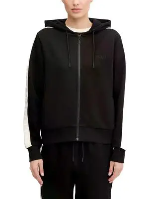 GUESS Striped Zip-Up Hoodie