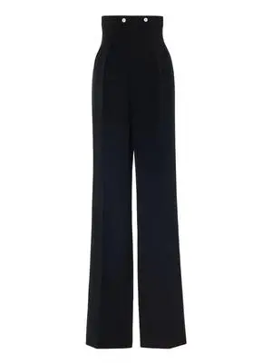 MAISON MARGIELA Tailored Stripe Trousers - Black