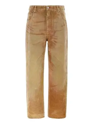 Fendi Denim Jeans Brown