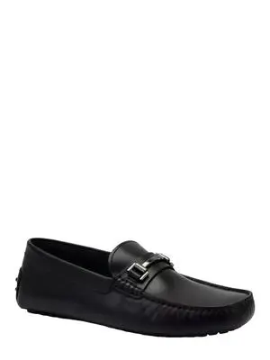 TOD'S Metal Detail Loafers - Black