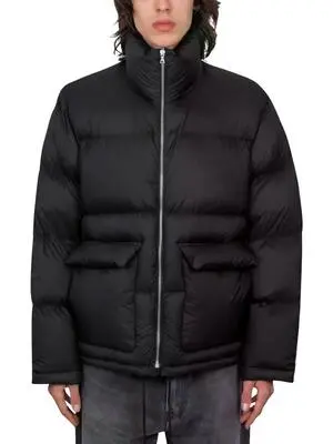 Auralee Zip-fastening Padded Jacket - Black