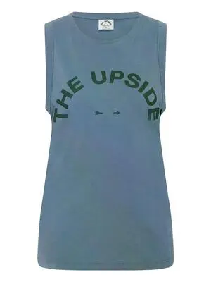 The Upside Jeet Logo Tank Top - Blue