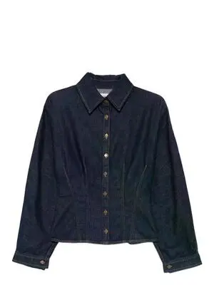 AGOLDE Devon Buttoned Shirt - Blue