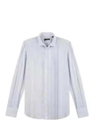 SLOWEAR Striped Cotton Shirt - White