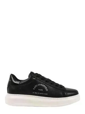 Karl Lagerfeld Logo-print Sneakers - Black
