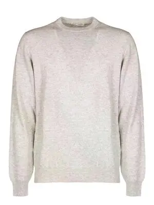 FILIPPO DE LAURENTIIS Crew-neck Sweater - Grey