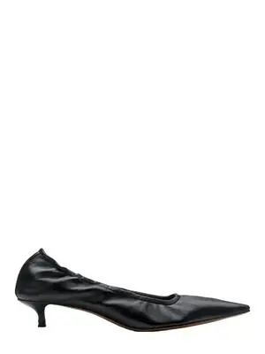 ATP ATELIER 35mm Valfurva Pointed Pumps - Black