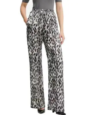 SILVIAN HEACH Animal Print Trousers - White