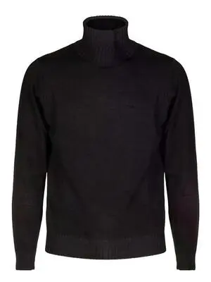 FILIPPO DE LAURENTIIS Roll-neck Sweater - Black
