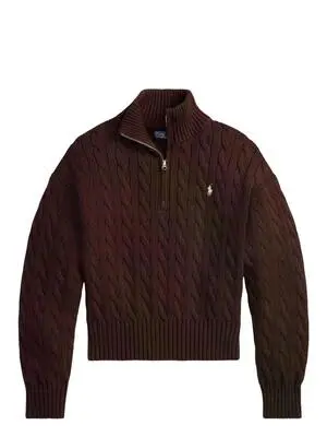 Polo Ralph Lauren Cable-knit Sweater - Brown