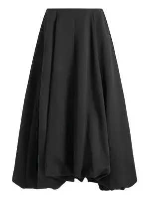 16Arlington Flared Midi Skirt - Black