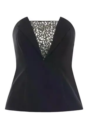 GENNY Embellished Top - Black