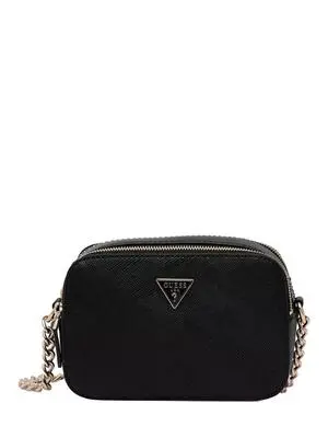 Guess Chain Strap Crossbody Bag - Black