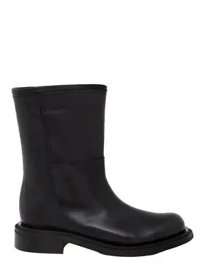 ATP ATELIER Sirone Round-toe Boots - Black
