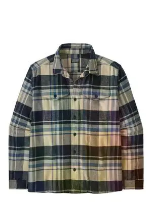 Patagonia X Fjord Plaid Pocket Shirt - Blue
