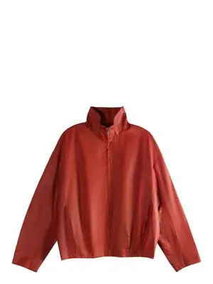 OMAR AFRIDI Zip-up High-neck Jacket - Red