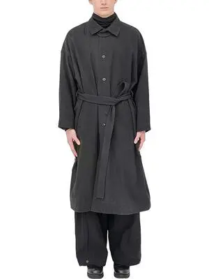 JAN JAN VAN ESSCHE Front-pocket Split Coat - Grey