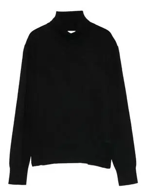 Calvin Klein Roll Neck Sweater - Black
