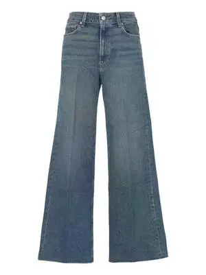 Paige Frayed Jeans - Blue