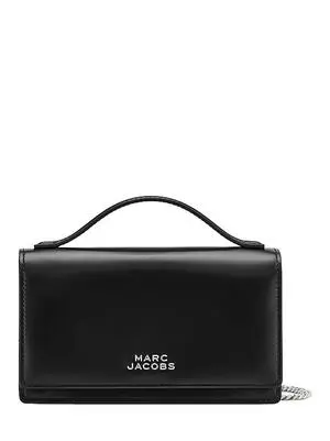 Marc Jacobs The Glam Mirror Leather Mini Bag - Black