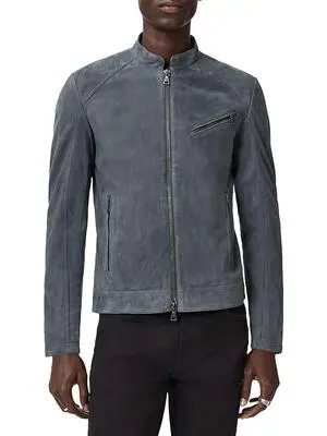 JOHN VARVATOS Wren Suede Biker Jacket