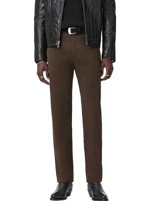John Varvatos Flint Flare Leg Trousers - Dark Brown