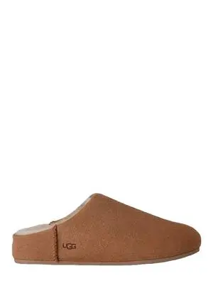 UGG Elea Waterproof Suede Slippers - Chestnut