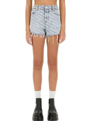 Alexander Wang Bite" Shorts - Denim