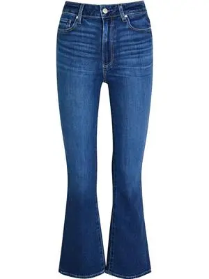 Paige Claudine Flared-leg Jeans - Indigo