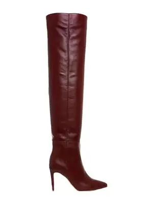 GINISSIMA 95mm Milana Thigh-high Boots - Red