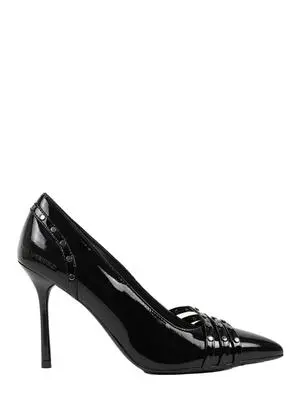 Karl Lagerfeld 105mm Sarabande Studded Pumps - Black