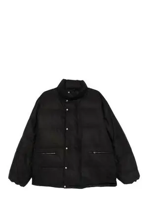 KAPTAIN SUNSHINE Buttoned Padded Jacket - Black