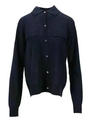 P.a.r.o.s.h Pocket Button Cardigan - Blue