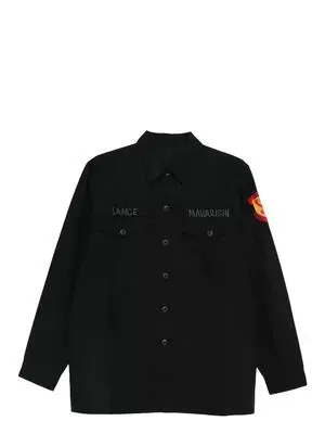 MAHARISHI Panthers Embroidered Shirt - Black
