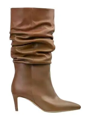 GINISSIMA Eva Slouchy Boots - Brown