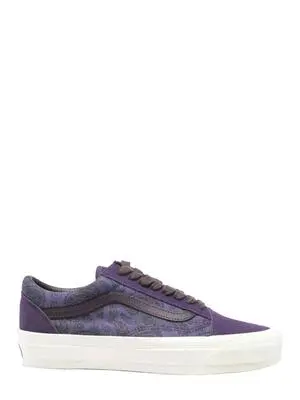 VANS Old Skool LX Paisley-Print Sneakers Purple