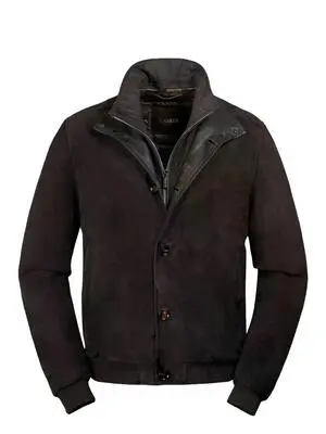 MOORER Janos Leather Jacket - Brown