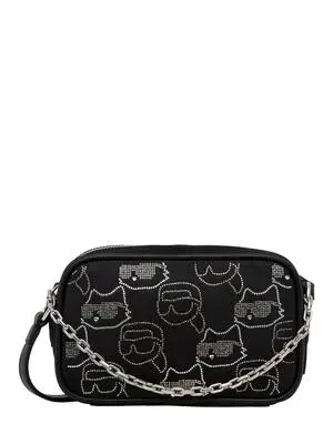 Karl Lagerfeld Ikon Shoulder Bag - Black