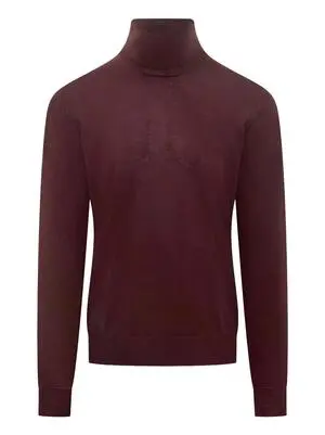 FILIPPO DE LAURENTIIS Dolcevita Roll-neck Sweater - Red