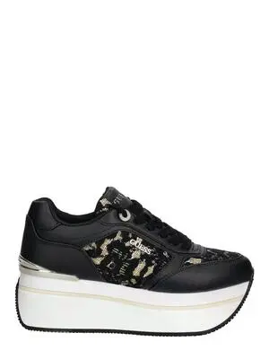 Guess Lace Platform Sneakers - Black